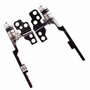 Deal4GO CAZ20 LCD Hinge Kit for Dell Latitude 7480 7490 e7480 e7490 P73G Series, Black Metal Side Mount Hinges, 14" Screen, Non-Touch, 1 Set