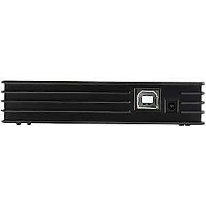 StarTech.com 4 Port Compact Black USB 2.0 Hub - Bus-powered or with Included Power Adapter - Portable Mac/PC laptop hub, TAA (ST4202USB)