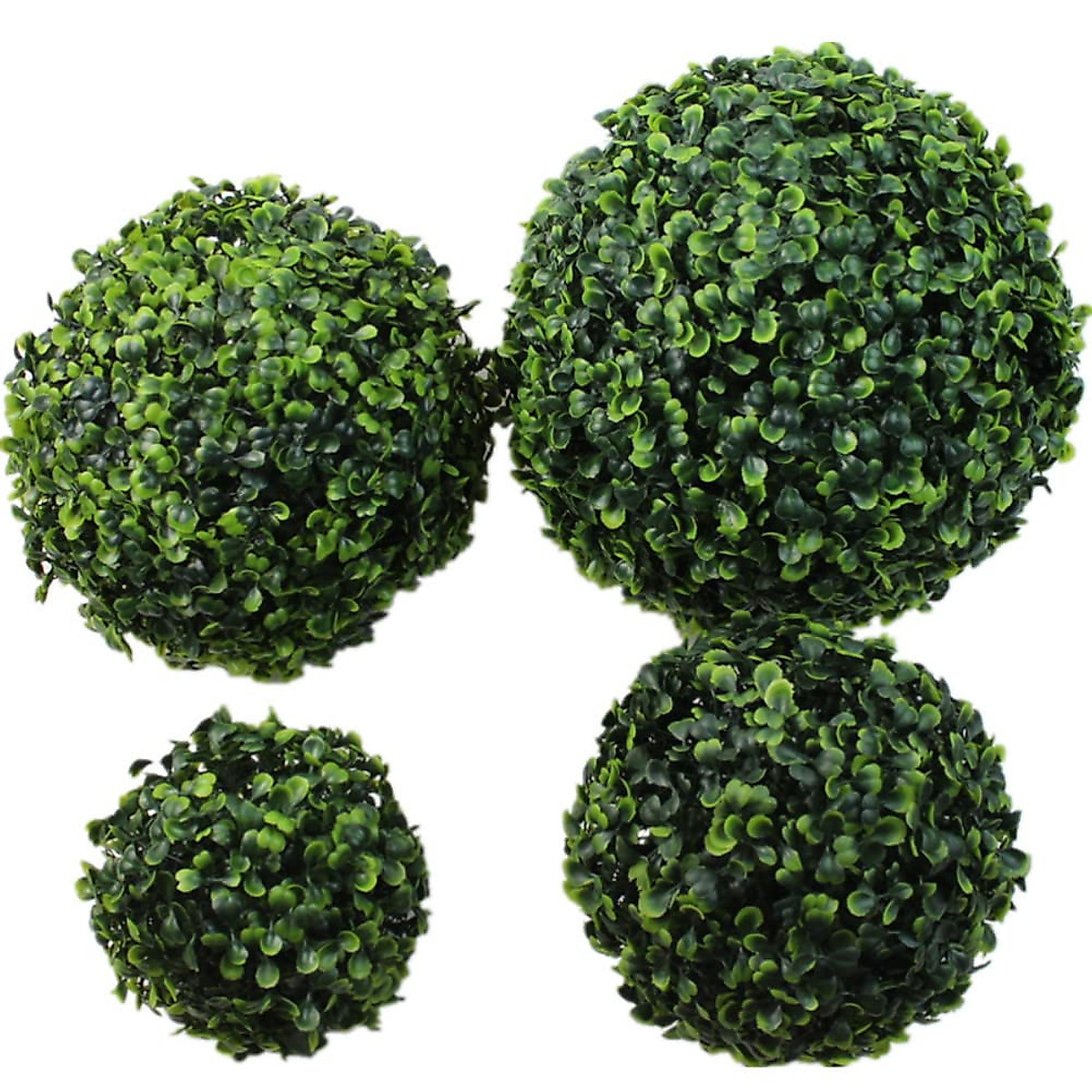 EXCEART 10pcs Plastic Frame for Artificial Boxwood Topiary Ball DIY Flower Ball Grass Balls Flower Arrangement Holder Egg Floral Cage for Garden Home Decor, 10X10cm, (X5GV50I014T16O)