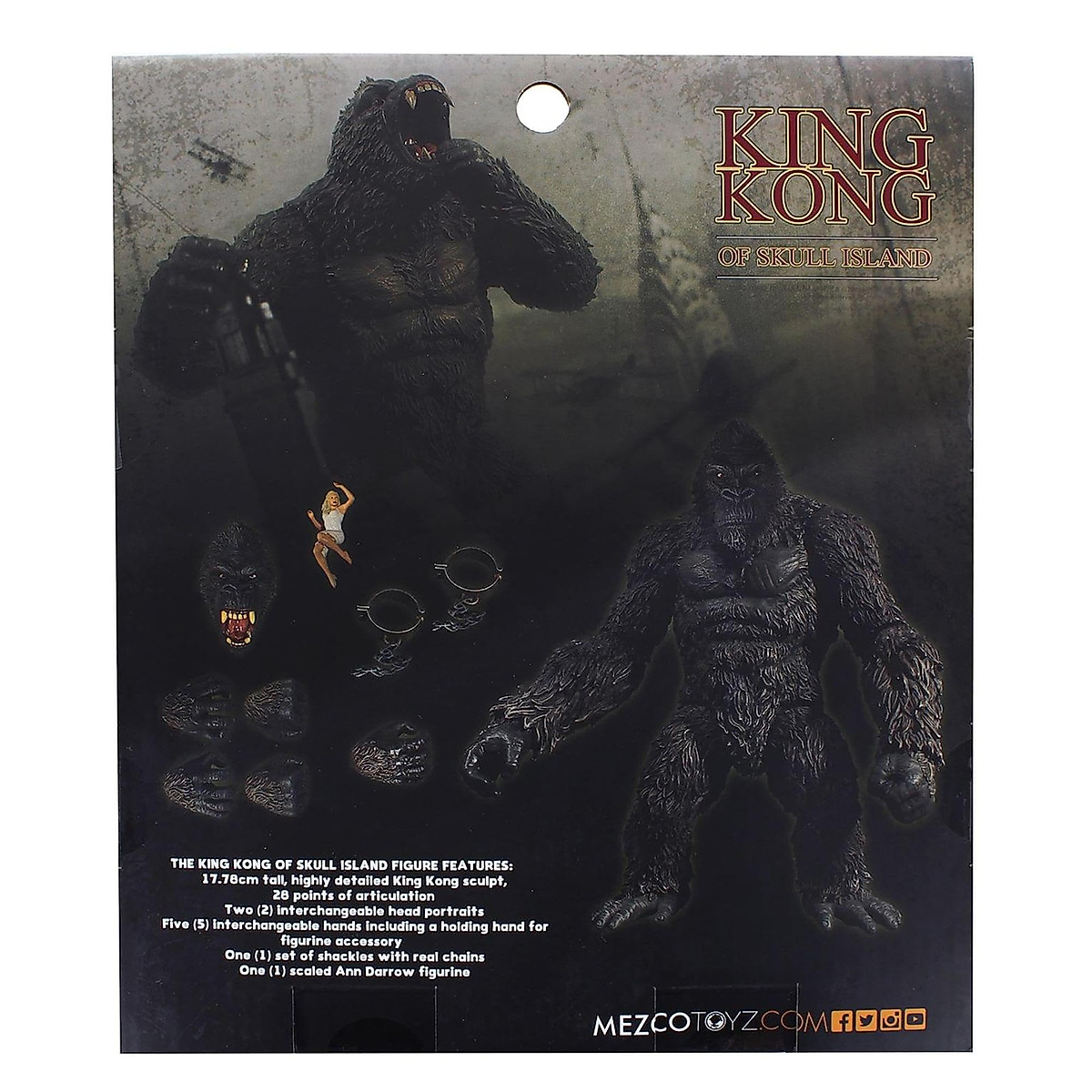 King Kong of Skull Island 7" Action figure