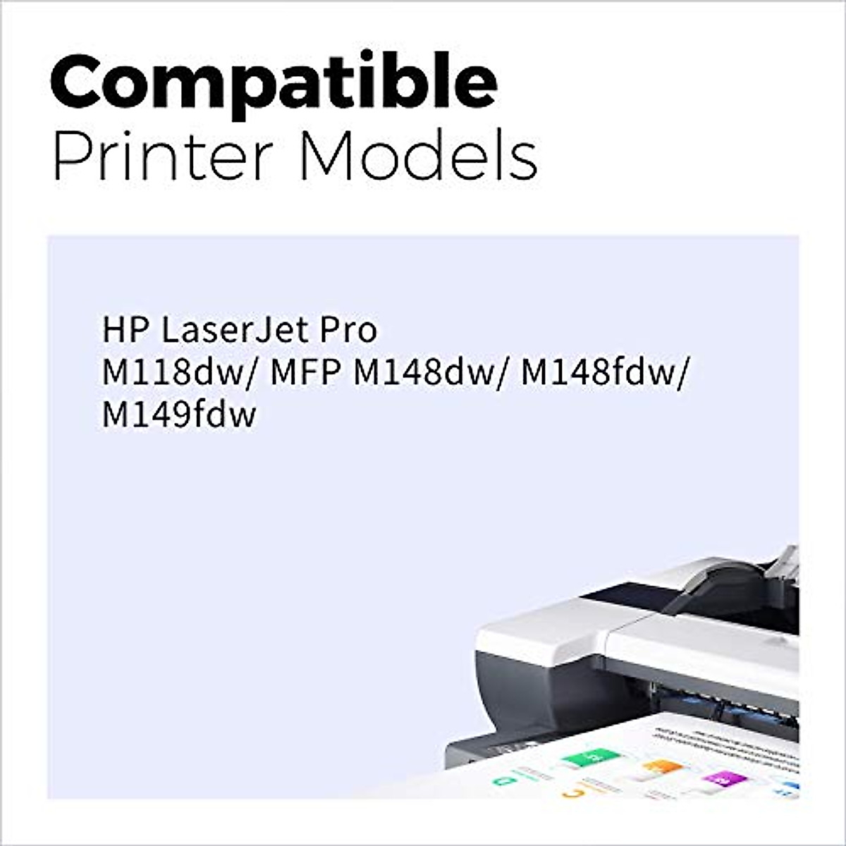 94A Toner MYCARTRIDGE Compatible Toner Cartridge Replacement for HP CF294A 94A 94X CF294X Work with M148dw M118dw M148fdw M149fdw Printer (4 Black)