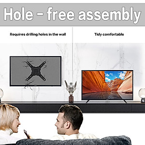 TV Base Stand, TV Legs, Base TV Stand Legs for Roku/Hisense/TCL 27" 28" 29" 30" 32" 37" 40" 55" Smart TV