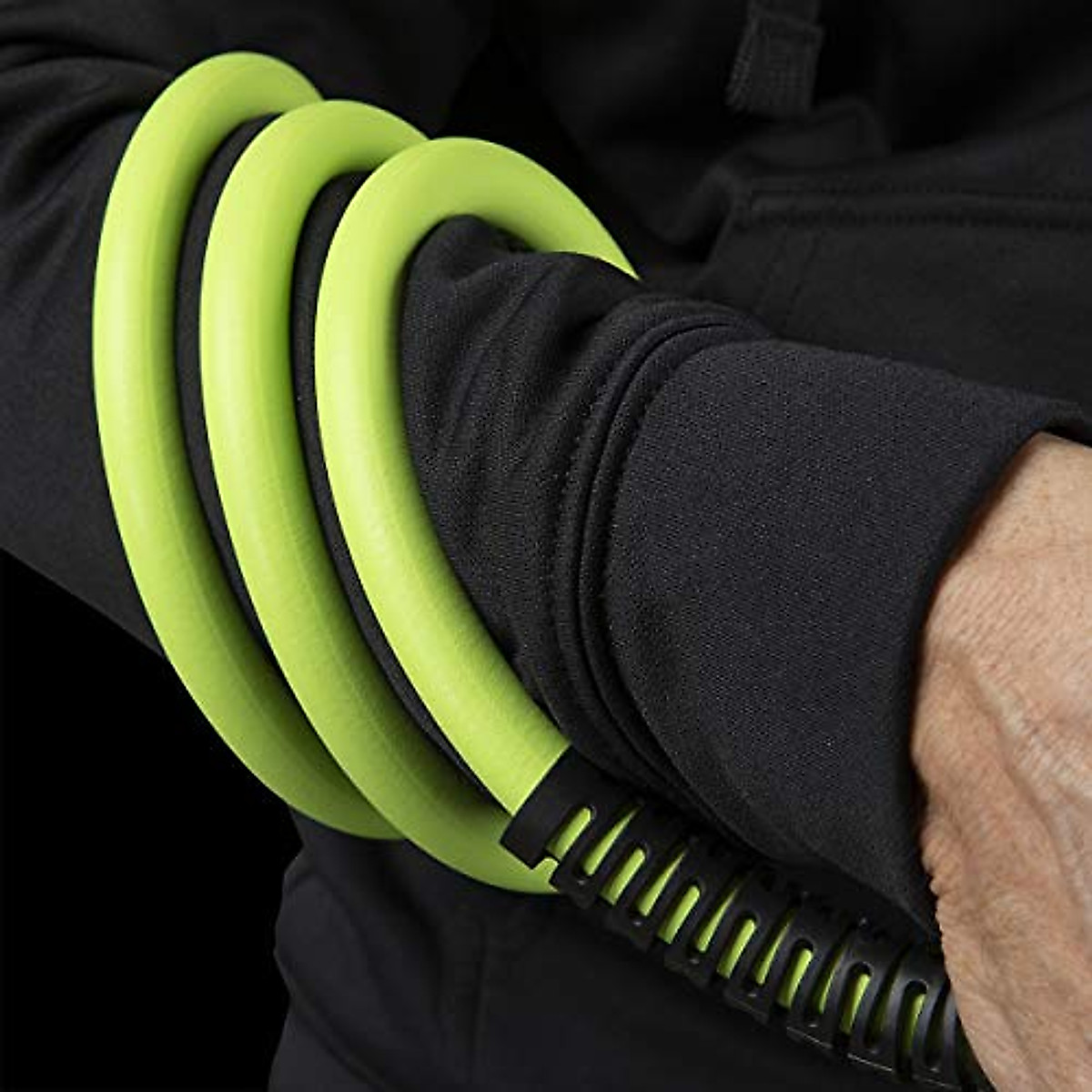 Flexzilla Pressure Washer Hose with M22 Fittings, 1/4 in. x 50 ft., ZillaGreen - HFZPW3450M-E