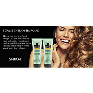 Shikai Borage Therapy Moisturizing Shampoo, 8 Oz