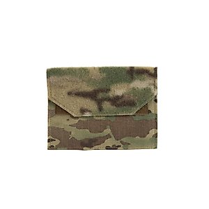 Tactical Molle Admin Pouch, Small Organizer Pocket for Tactical Vest/EDC Gun Belt/MOLLE Platform (Multicam)