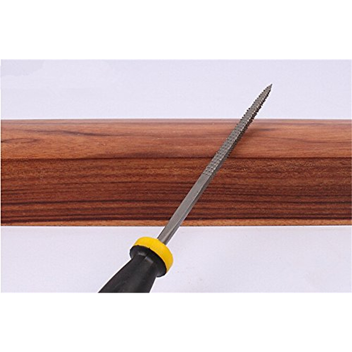 WYZBEN Mini File Set Microtech Needle Rasp Filling Tool Woodworking Files Hobby Hand DIY Folder Metal Filing Flat Wood Carving Tools - (Color: CD-140)