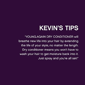 KEVIN.MURPHY YOUNG.AGAIN Dry Conditioner - Adds Moisture to Dry Hair - For Dry & Coloured Hair - Hair Care Spray - Detangling Dry Conditioner - 100 mL / 3.4 fl oz
