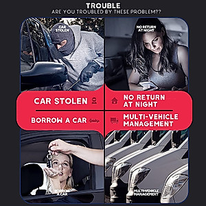 GPS Tracker for Vehicles, Mini Magnetic GPS Real time Car Locator, Full USA Coverage, No Monthly Fee, Long Standby GSM SIM GPS Tracker for Vehicle/Car/Person 2022 Model (GPS)