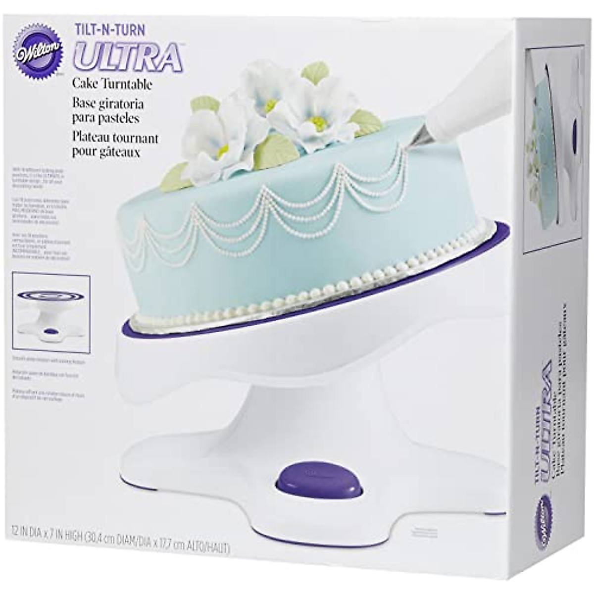 Wilton Tilt-N-Turn Ultra Cake Turntable and Cake Stand