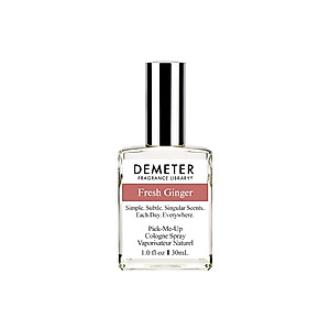 DEMETER Fresh Ginger 1 Oz Cologne Spray, Perfume for Women and Men