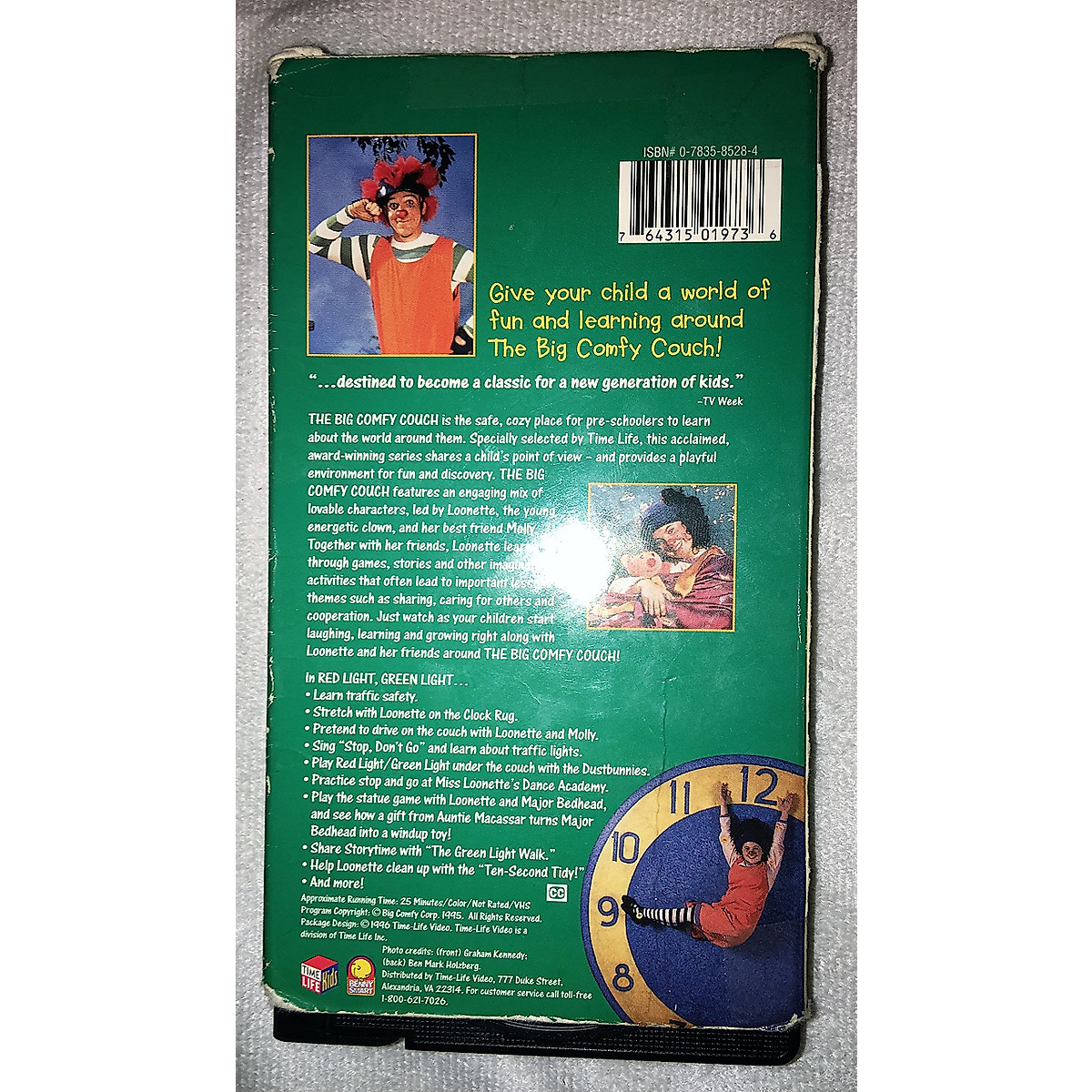 Big Comfy Couch - Red Light Green Light [VHS]