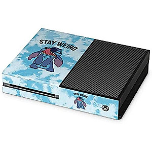 Skinit Decal Gaming Skin Compatible with Xbox One Console - Officially Licensed Disney Lilo and Stitch Stay Weird Design