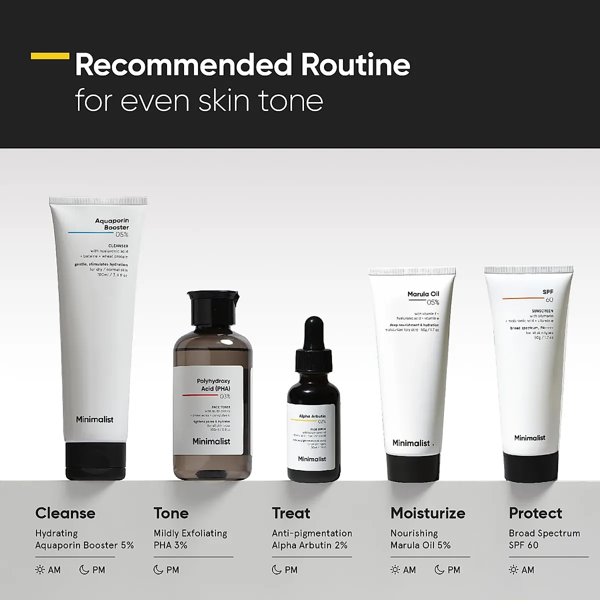 Minimalist 2% Alpha Arbutin Serum for Removing Pigmentation, Acne Marks, Dark Spots, Tanning & Blemishes | For Brighter & Even Tone | For Women & Men | 1 Fl Oz / 30 ml