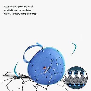 Aproca Blue Hard Storage Case, for iClever BTH12 Kids Bluetooth Headphones