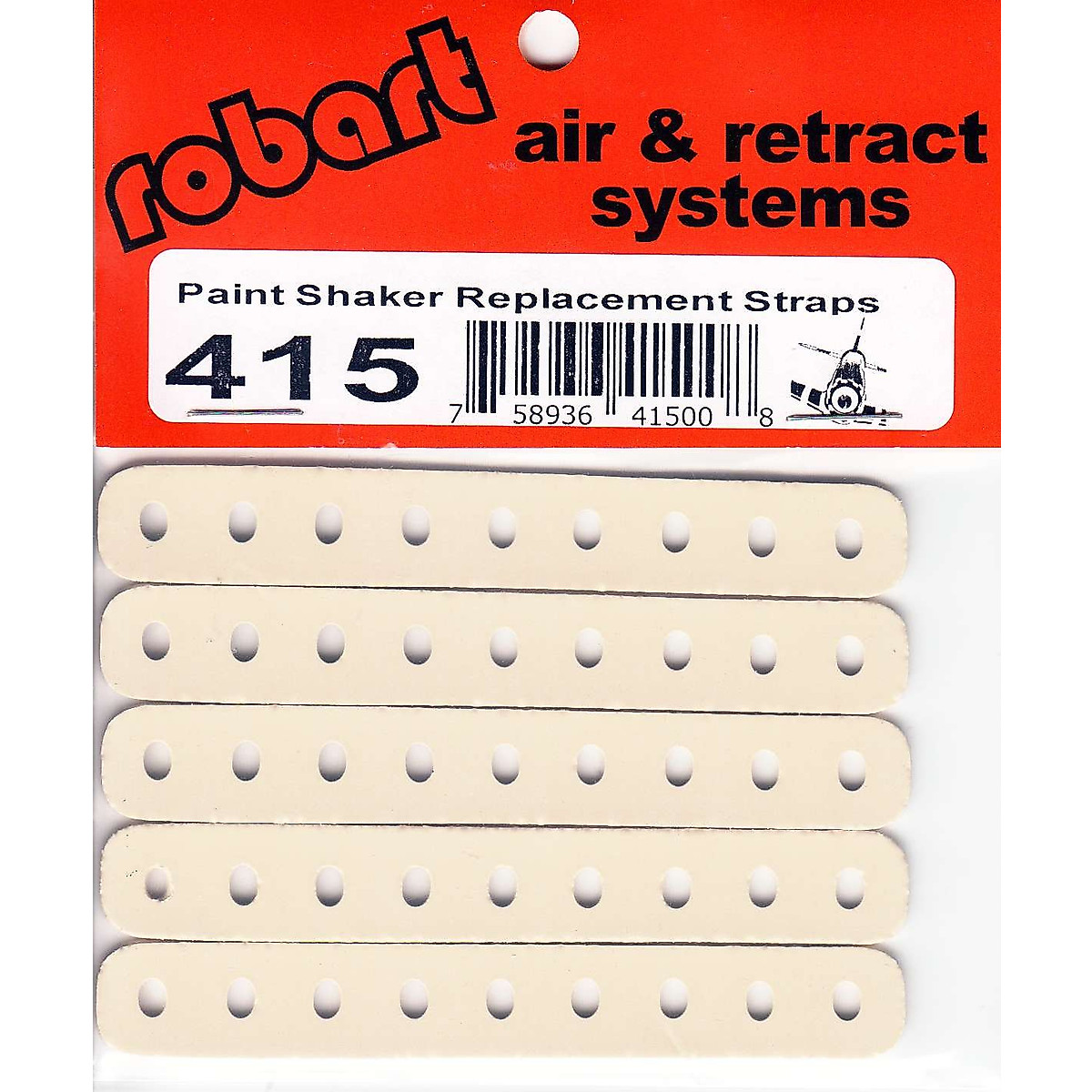 RBT415 Robart Paint Shaker Replacement Straps (5 pcs)