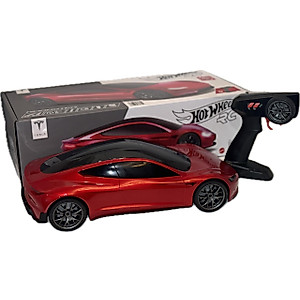 Mattel Hot Wheels red Tesla RC 2.4 GHZ