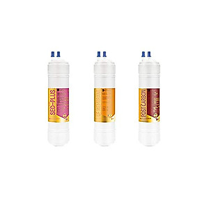 3EA Premium Compatible Replacement Water Filter Set for SK Magic - WPU-8235F/WPU-8250F/WPU-8280F - 1 micron