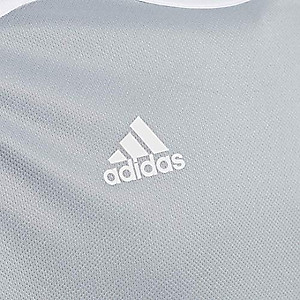adidas Boys' Entrada 18 Jersey, Light Grey/White, XX-Small