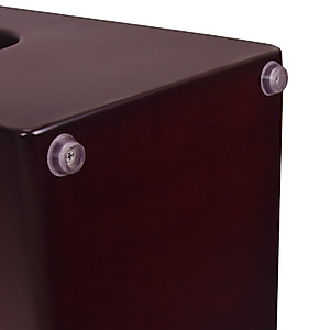 Sawtooth Ebony Cajon Percussion Box, Compact Size