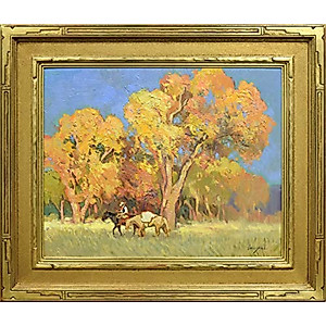 Traveler by Francis Livingston, Original Oil on Panel, 16" x 20"