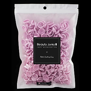 Lash Extension Glue Ring, [200PCS] Eyelash Glue Holder for Lash Fan Maker, Lash Glue Cup for Lashes Supplies, Fanning Cups for Lash Extension Supplies