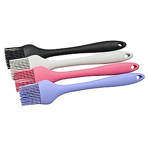 Chef Craft Premium Silicone Basting Brush, 10.25 inch, Pink