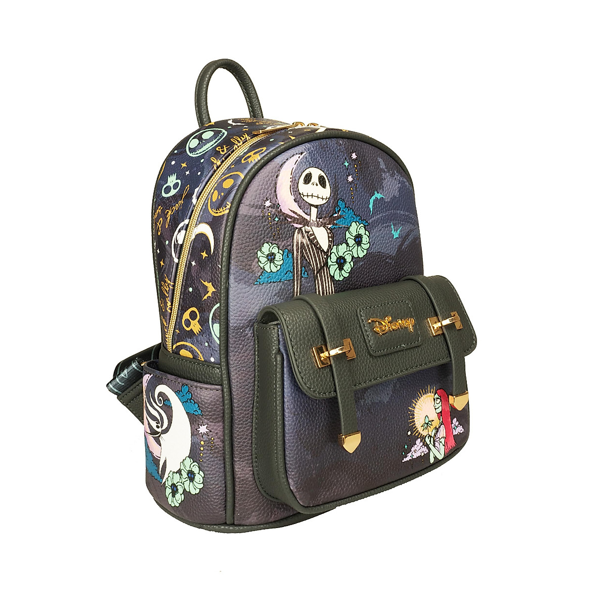 Wondapop Nightmare Before Christmas 11" Vegan Leather Fashion Mini Backpack
