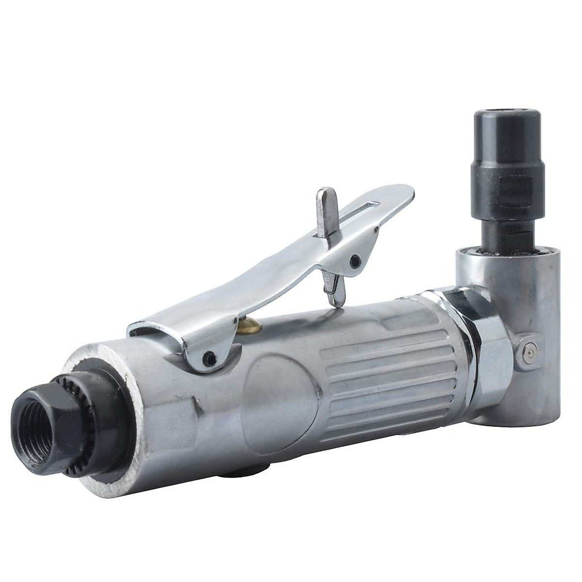 PROSHI 1/4-Inch Angle Air Die Grinder, Mini Air Angle Die Grinder, pneumatic angle die grinder, 90 Degree Angled Air Die Grinder, Edge Series Air Angle Die Grinder, Polished color