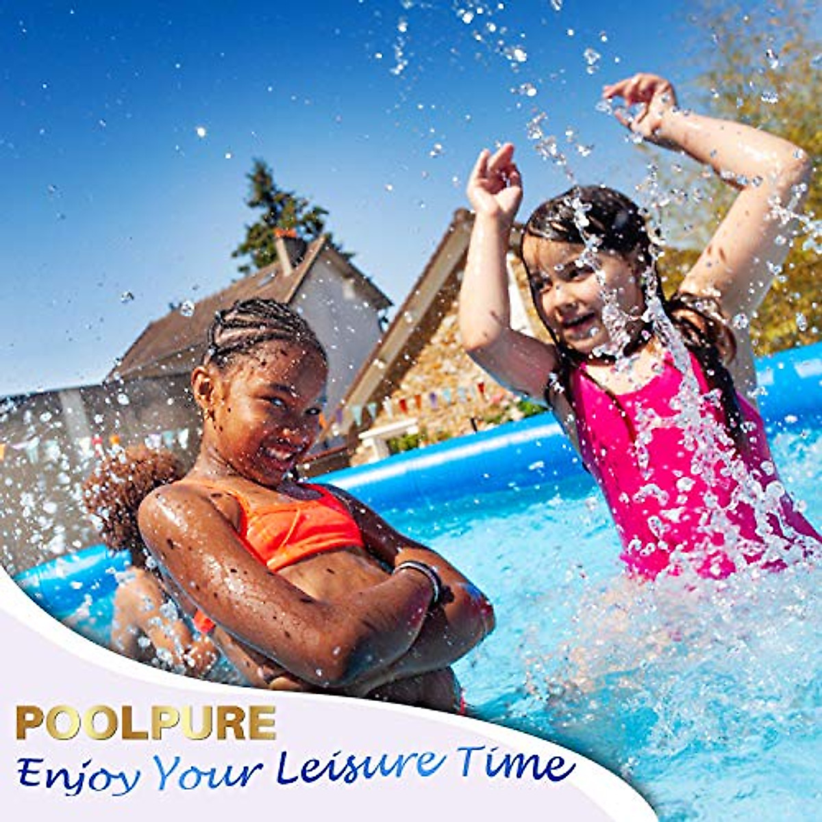 POOLPURE Type VI SPA and Hot Tub Filter Replaces Coleman SaluSpa 90352E, Bestway Filter, Lay-Z Spa, Set of 6