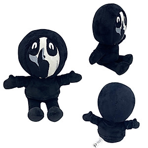 Missionary Plush Doll, Game Peripheral Mandela Catalog Scary Ghost Face Missionary Plush Doll, Soft Plush Toy Pillow,Great Gift for Friends and Game Fans（9.8in）
