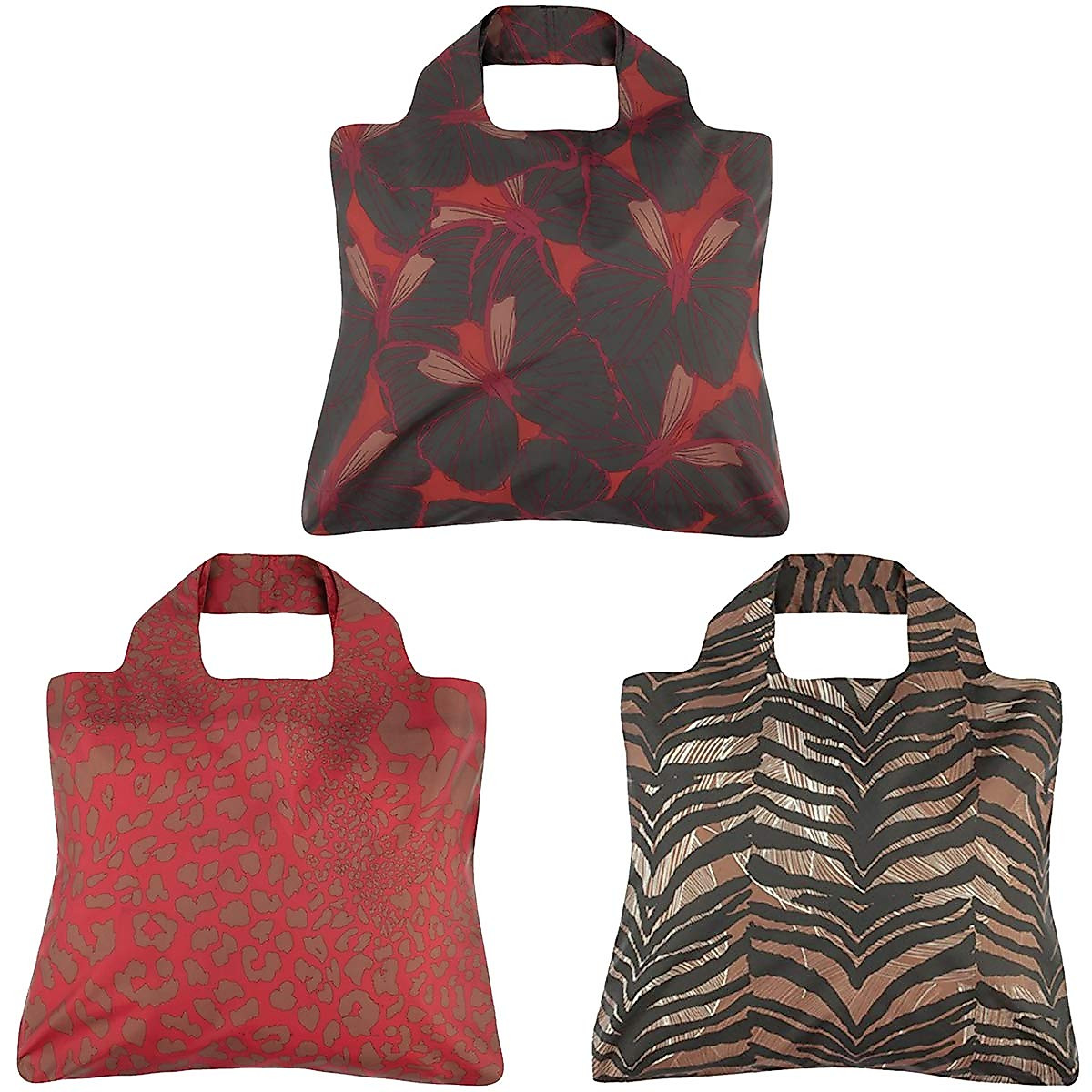 Envirosax Reusable Shopping Bag, Set of 3, Savanna