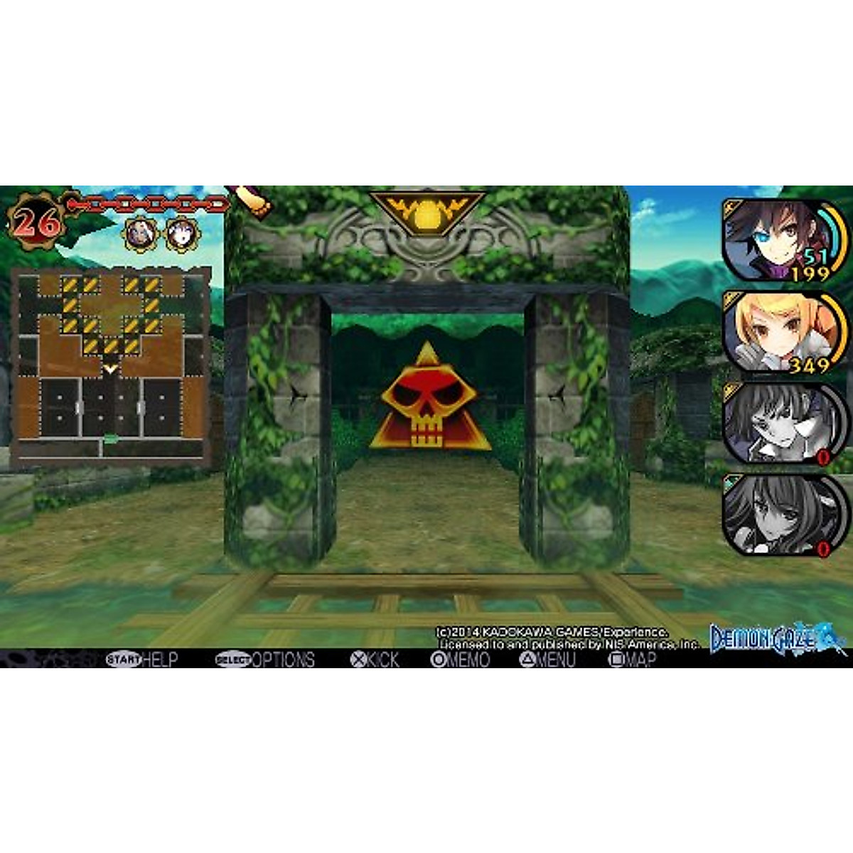 Demon Gaze - PlayStation Vita