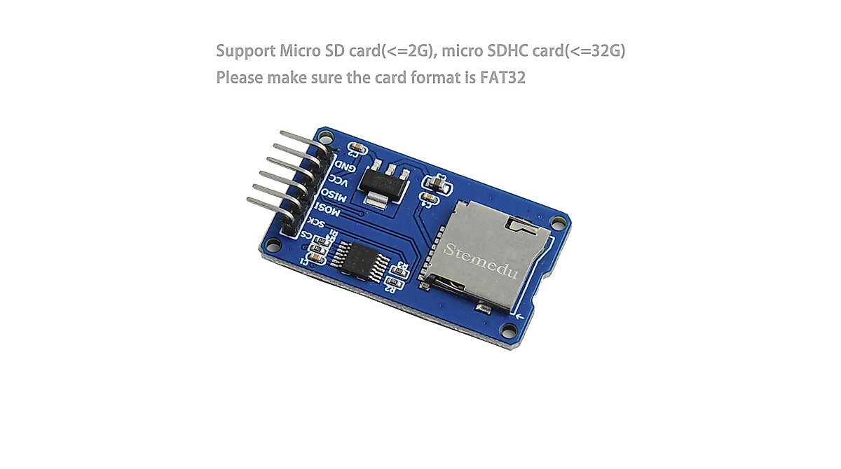 Stemedu Micro SD Card Module for Arduino & Raspberry Pi