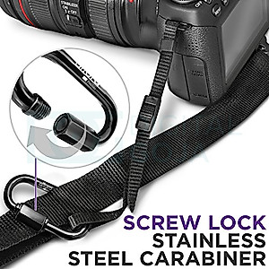 Altura Photo Camera Tether Safety Strap for DSLR Cameras (2 Pack)