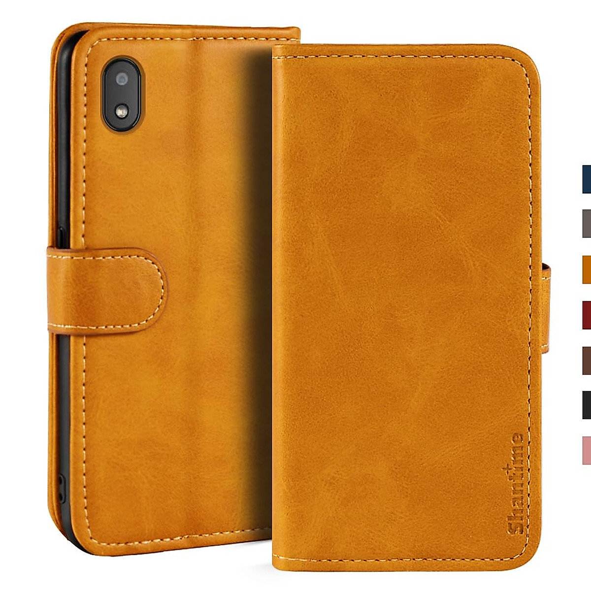 for Gigaset GS110 Case, Leather Wallet Case with Cash & Card Slots Soft TPU Back Cover Magnet Flip Case for Gigaset GS110 (6.1”)