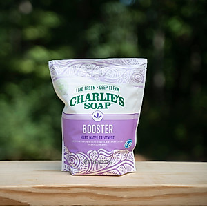 Charlie's Soap Booster & Hard Water Treatment 160 Loads (2.64 Lbs, 1 Pack) Natural Powdered Water Softener and Laundry Booster – Safe and Effective