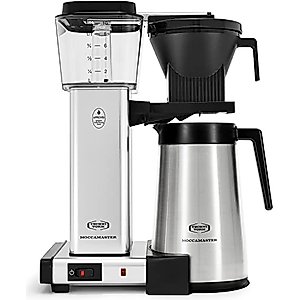Technivorm Moccamaster 79312 KBGT Coffee Brewer, 40 oz, Polished Silver