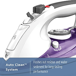 BLACK+DECKER IR1350S with Extra Large Soleplate, 13.2" x 16.3" x 7", Purple