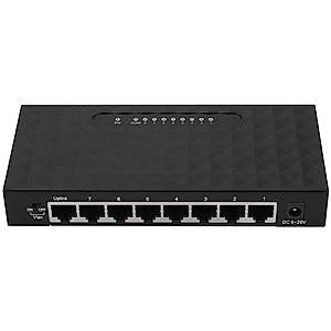 100-240V 8-Port SPOE VLAN Injector with 250M Distance Managed Switch Long Range Switch(U.S. regulations, Transl)