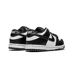 Nike Toddler Dunk Low TD CW1589 100 Black/White - Size 4C