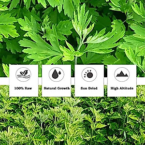 LYCKLIGA - Mugwort Leaves, Mugwort Tea, 2oz(56g) Natural Mugwort Herb Dried Artemisia Vulgaris