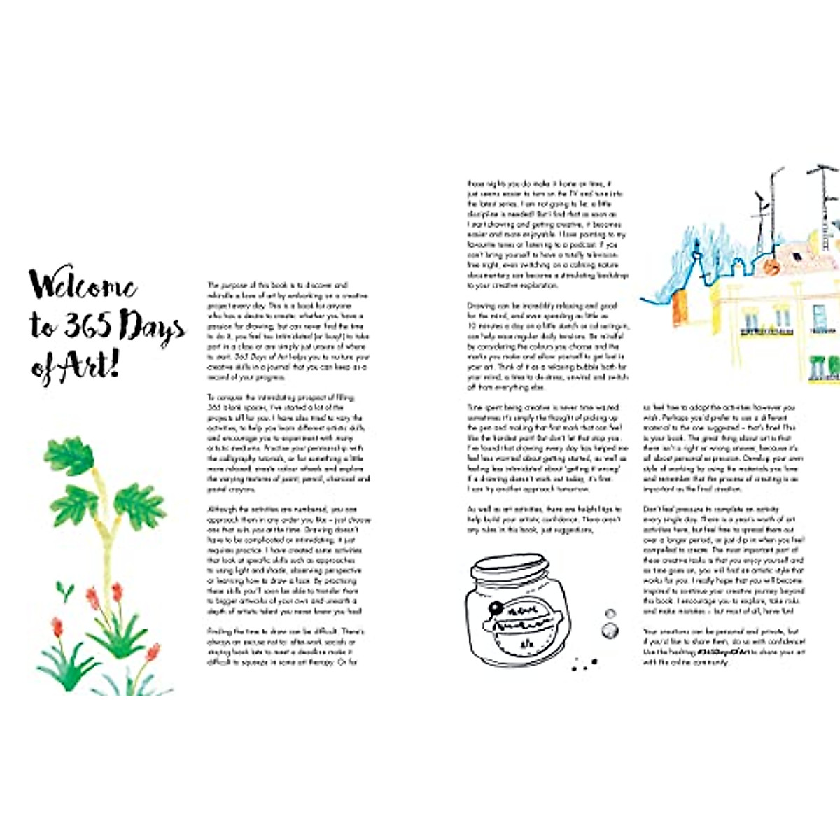 365 Days of Art: A Creative Exercise for Every Day of the Year