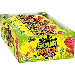 SOUR PATCH KIDS Soft & Chewy Candy, 24 - 2 oz Bags