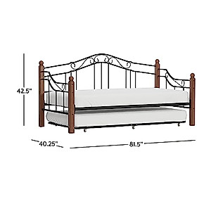 Hillsdale Furniture Madison Daybed with with Pull Out Trundle