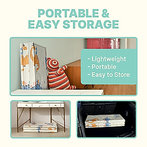 Easy Baby Extra Large and Thick (0.6in) Foam Play Mat for Babies and Toddlers | Nontoxic, Foldable, Washable, and Waterproof Playmat 77” x 70” (Dinosaurs Pattern)