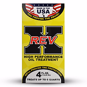 REV X High Performance Oil Additive - 4 fl. oz. Bottle