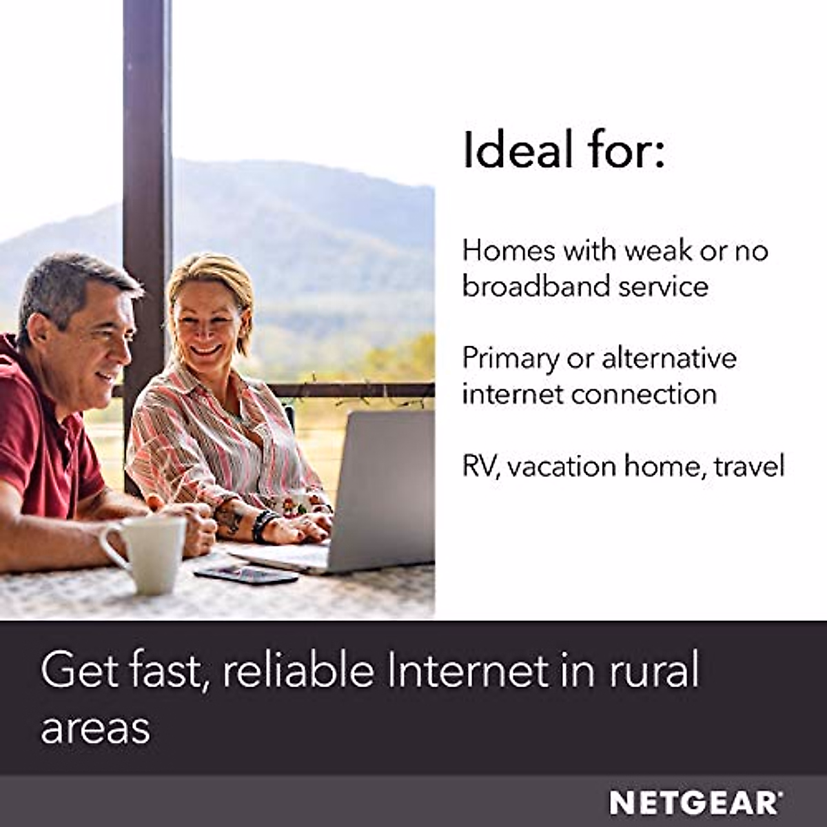 NETGEAR 4G LTE Broadband Modem - Use LTE as Primary Internet Connection (LB1120)