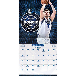 2023 NBA Superstars Wall Calendar