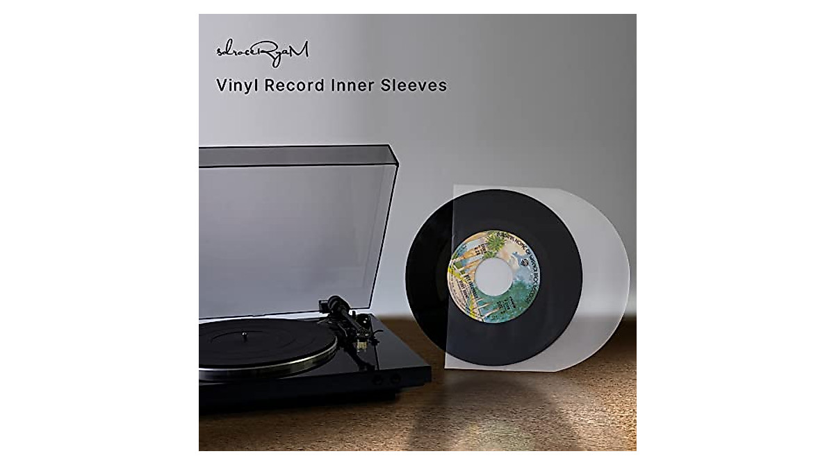 sdroceRyaM 50PCS 10" Vinyl Record Inner Sleeves - Anti-Static Protection