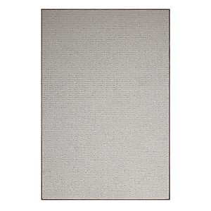 Furnish my Place Abstract Contemporary Striped Pattern Modern Plush Two Tone High Low Pattern Rug Carpet, Home Decor Mat, Contemporary Rug, Made in USA - Iconic Beige, 12' x 19' Rectangle